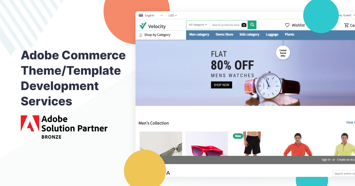 Magento 2 Theme Development | Adobe Commerce Template
